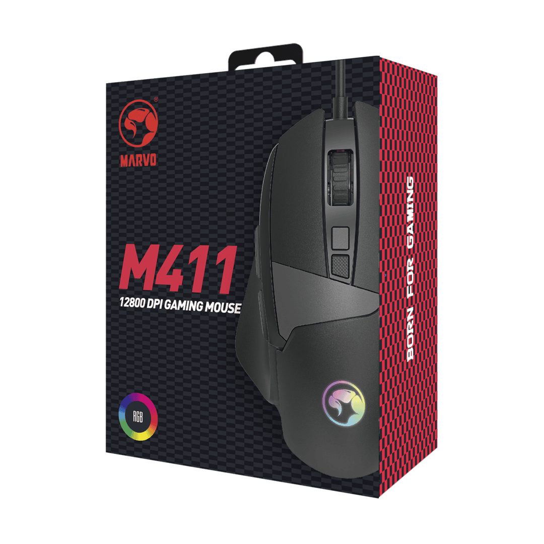 Marvo Duke 60 (M411) RGB Gaming Mouse – Al-Samman